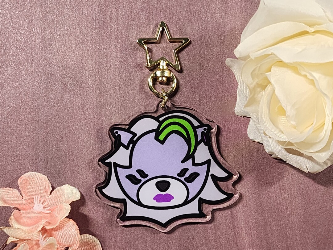 Animatronic Wolf Keychain - Etsy