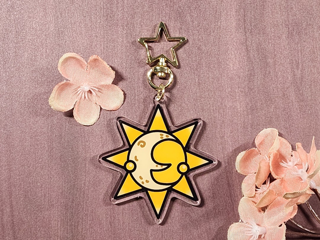 Animatronic Sun Keychain - Etsy