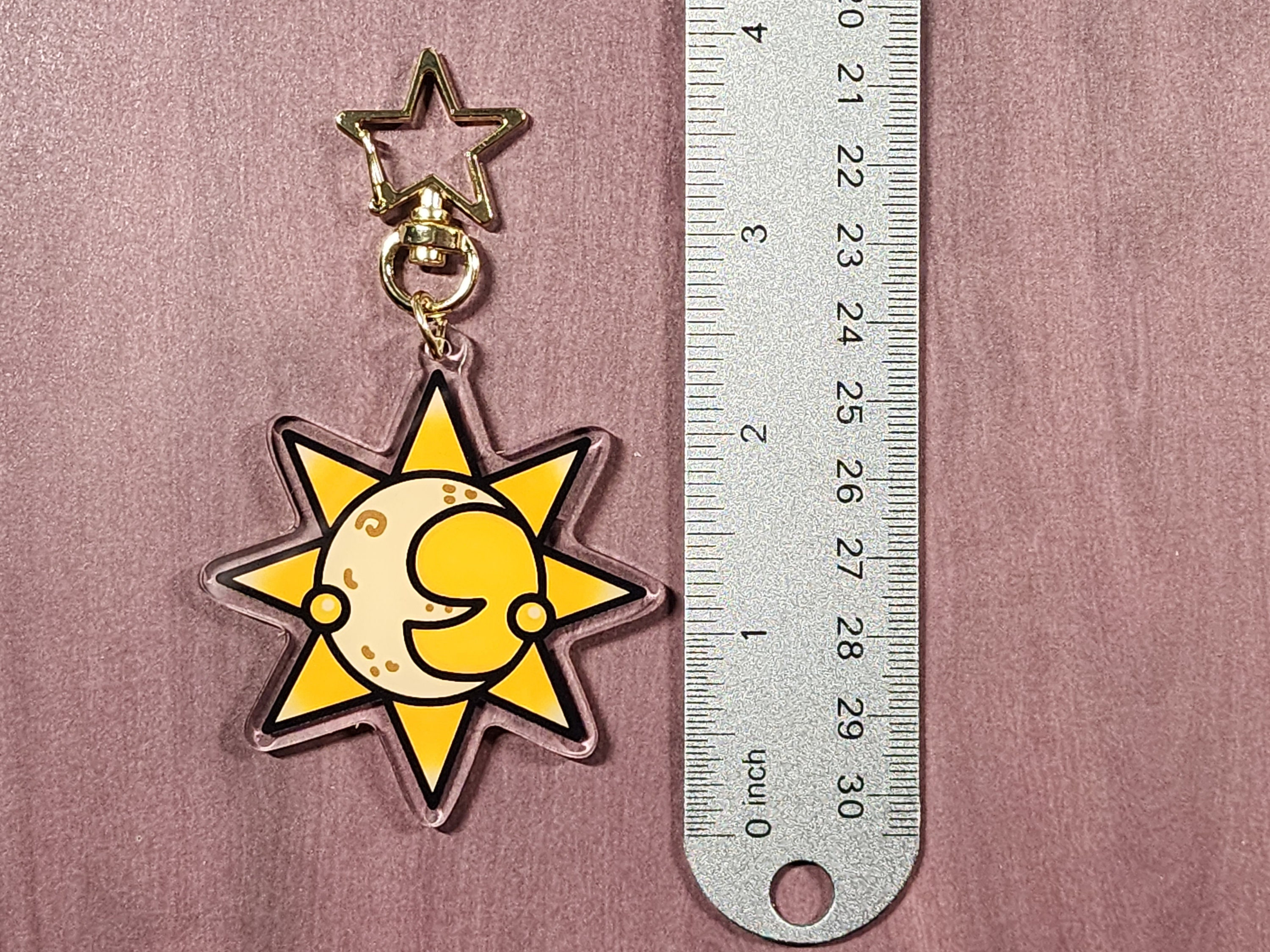Animatronic Sun Keychain - Etsy
