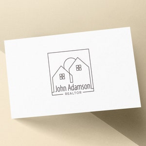 Premade Real Estate Logo, Business Card Design, House Logo Design, Home ...