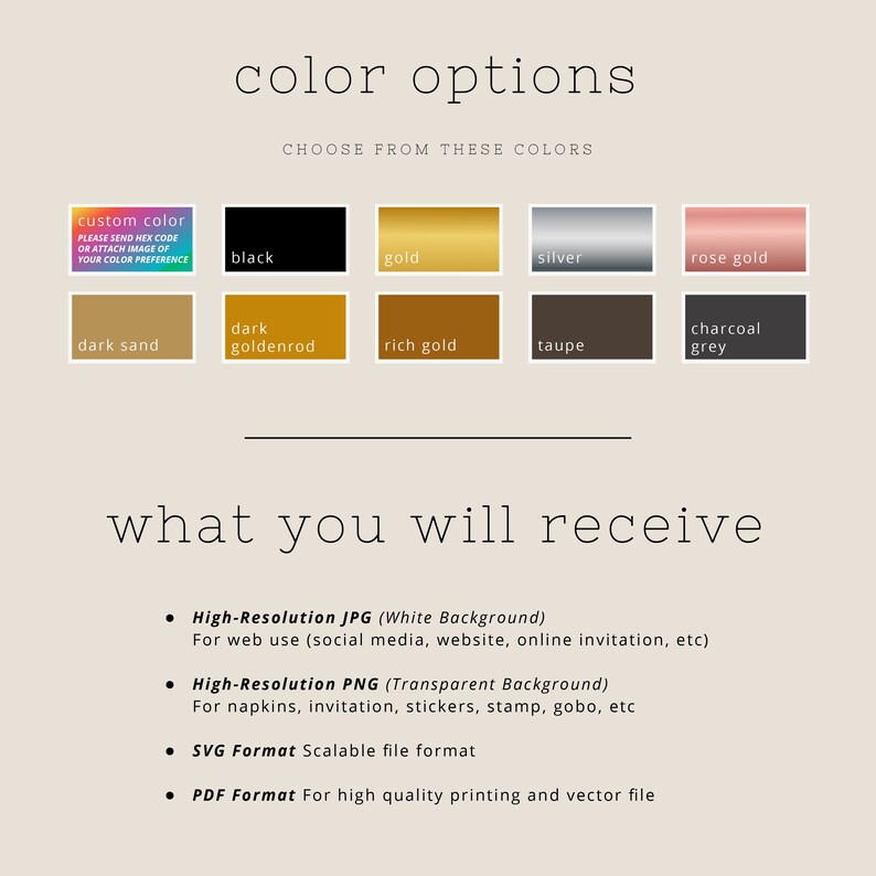 Infinity Logo Elegant Wedding Monogram Custom Wedding - Etsy