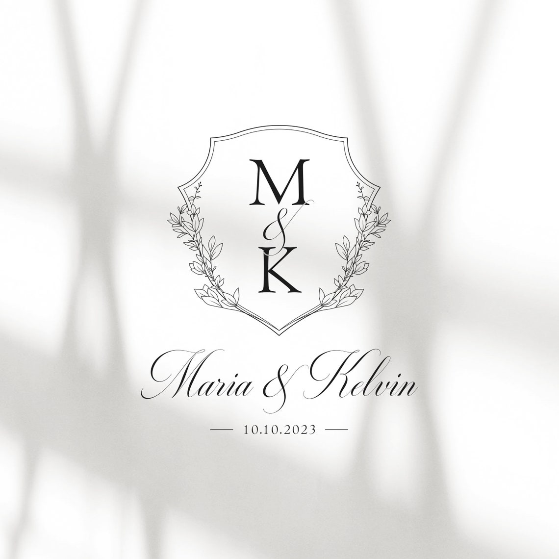 Wedding Monogram Custom Wedding Monogram Monogram Wedding - Etsy