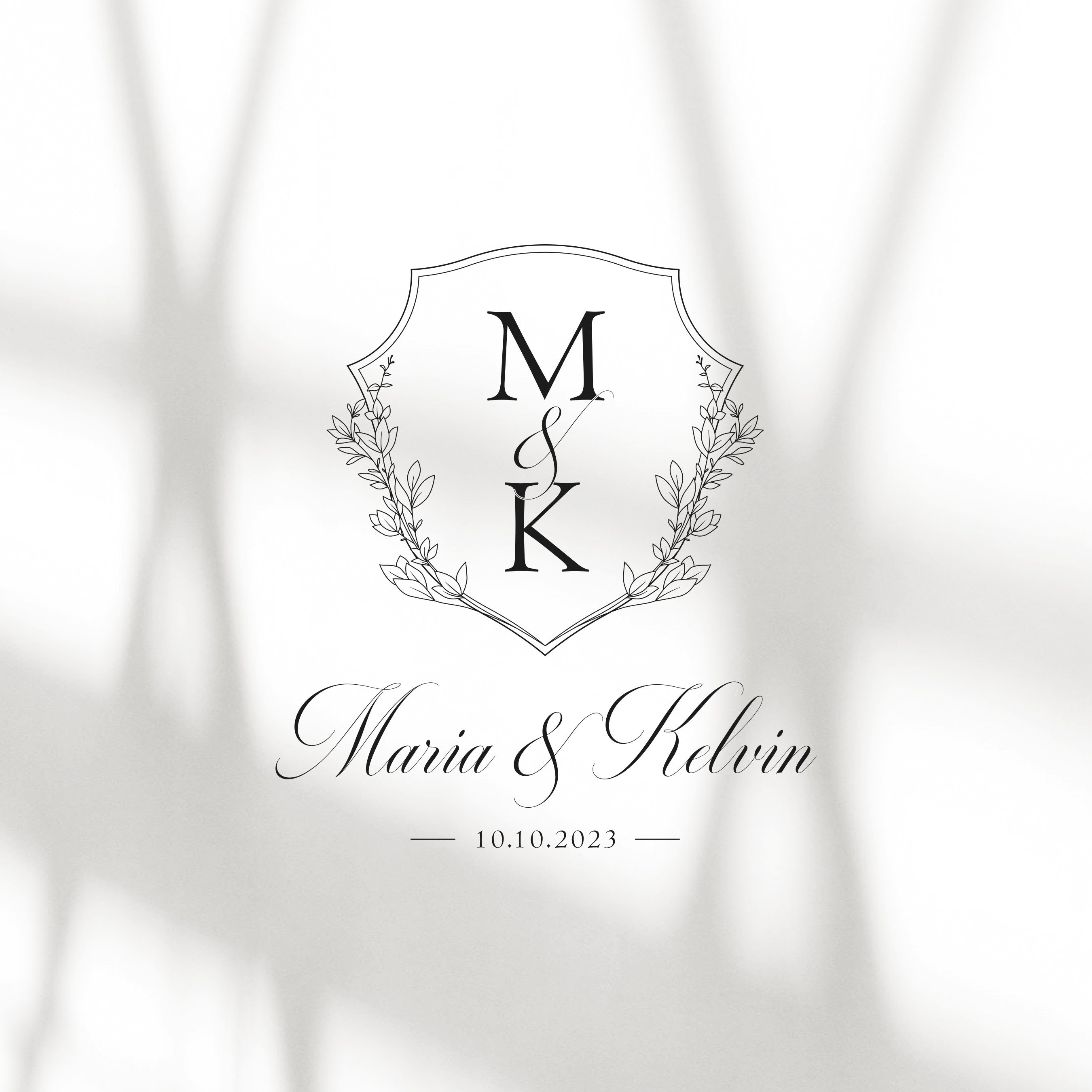 Wedding Monogram Custom Wedding Monogram Monogram Wedding - Etsy