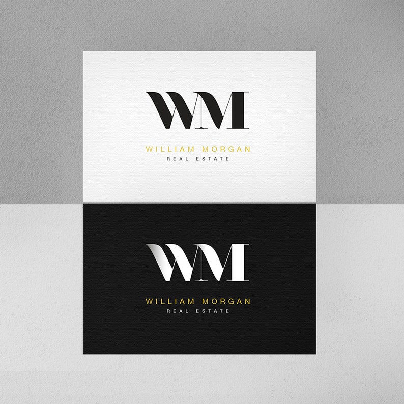 Elegant Logo, Modern Logo, Custom, Logo, Premade Logo, Text Logo ...