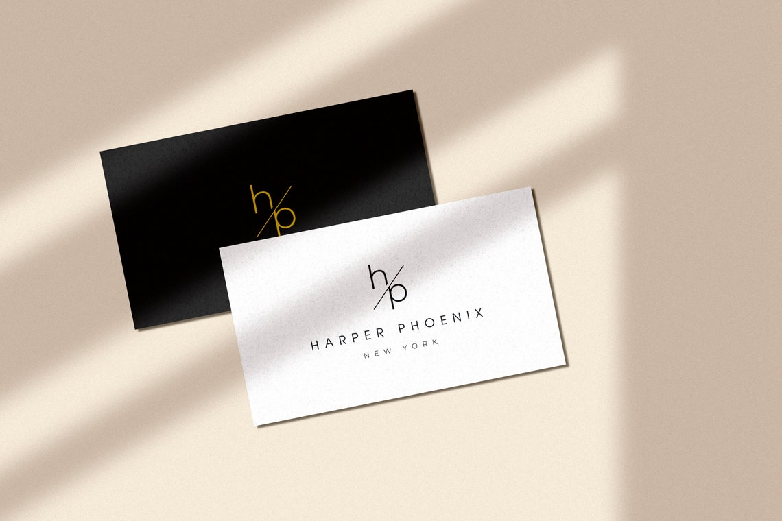 Elegant Logo, Modern Logo, Custom, Logo, Premade Logo, Text Logo ...
