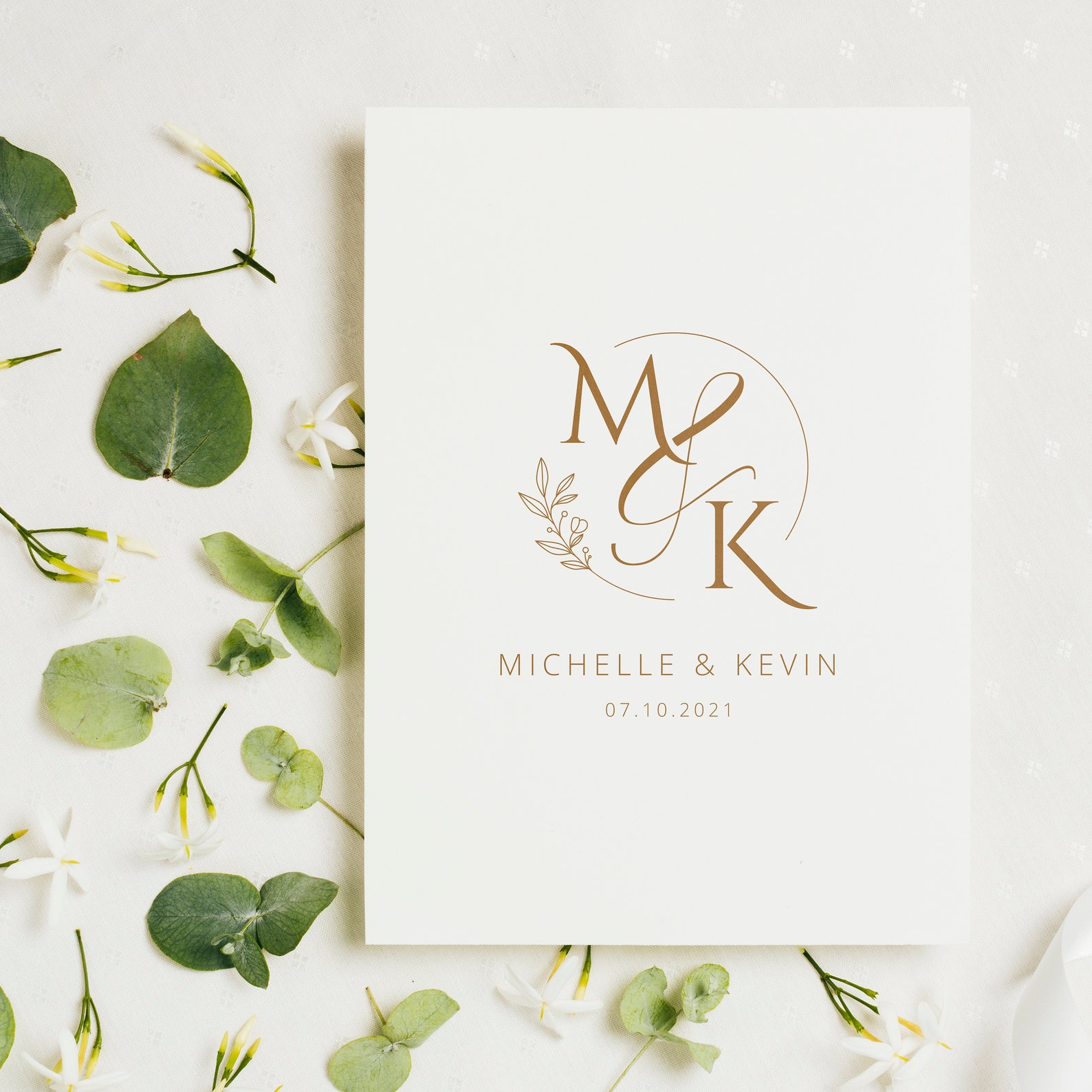 Elegant Wedding Monogram Premade Wedding Logo Design Wedding | Etsy