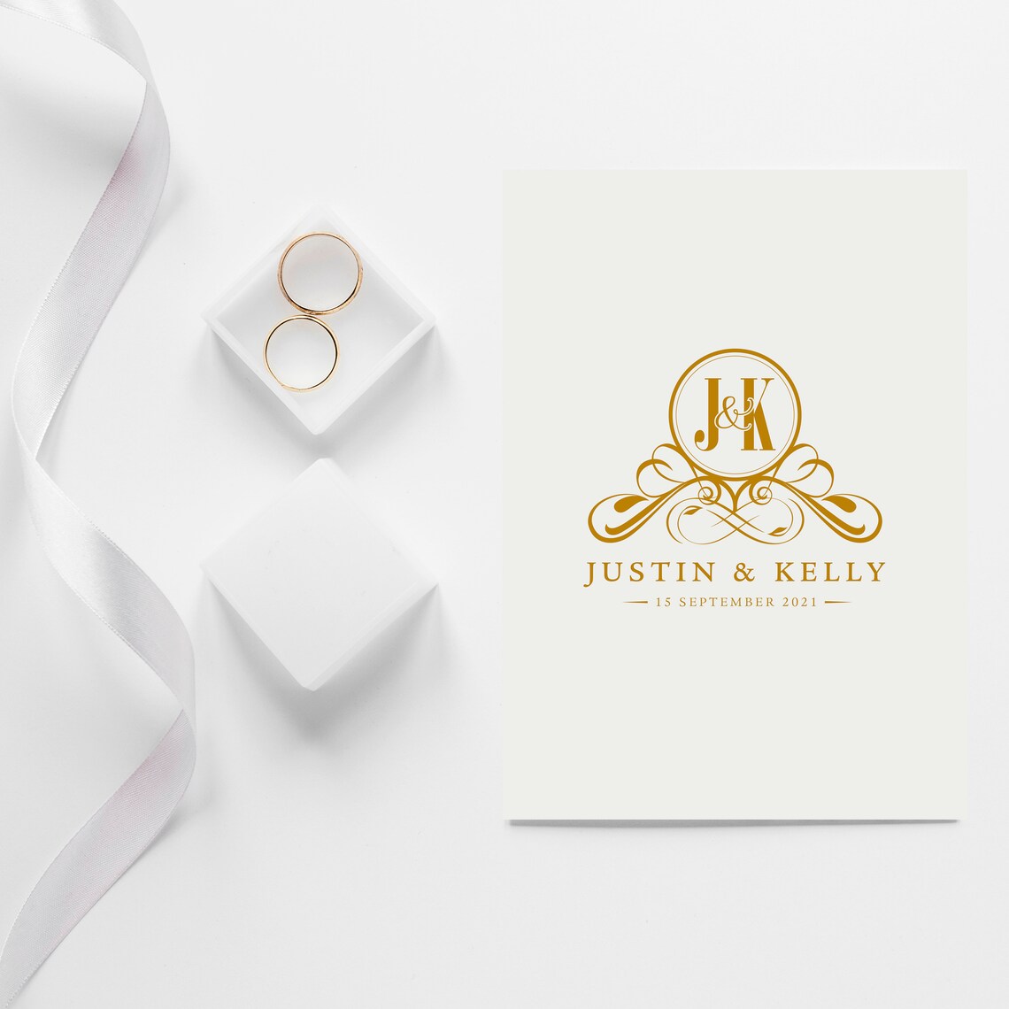 Elegant Wedding Monogram Wedding Monogram Wedding Logo | Etsy