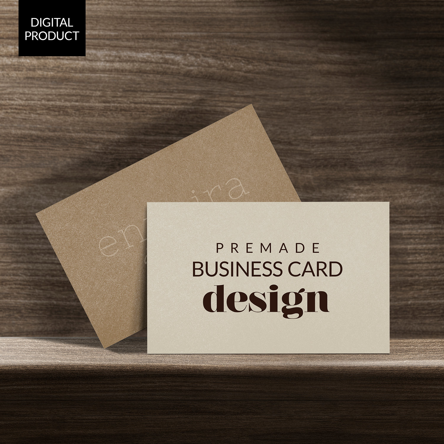 Premade Business Card Design Elegant Business Card Design - Etsy