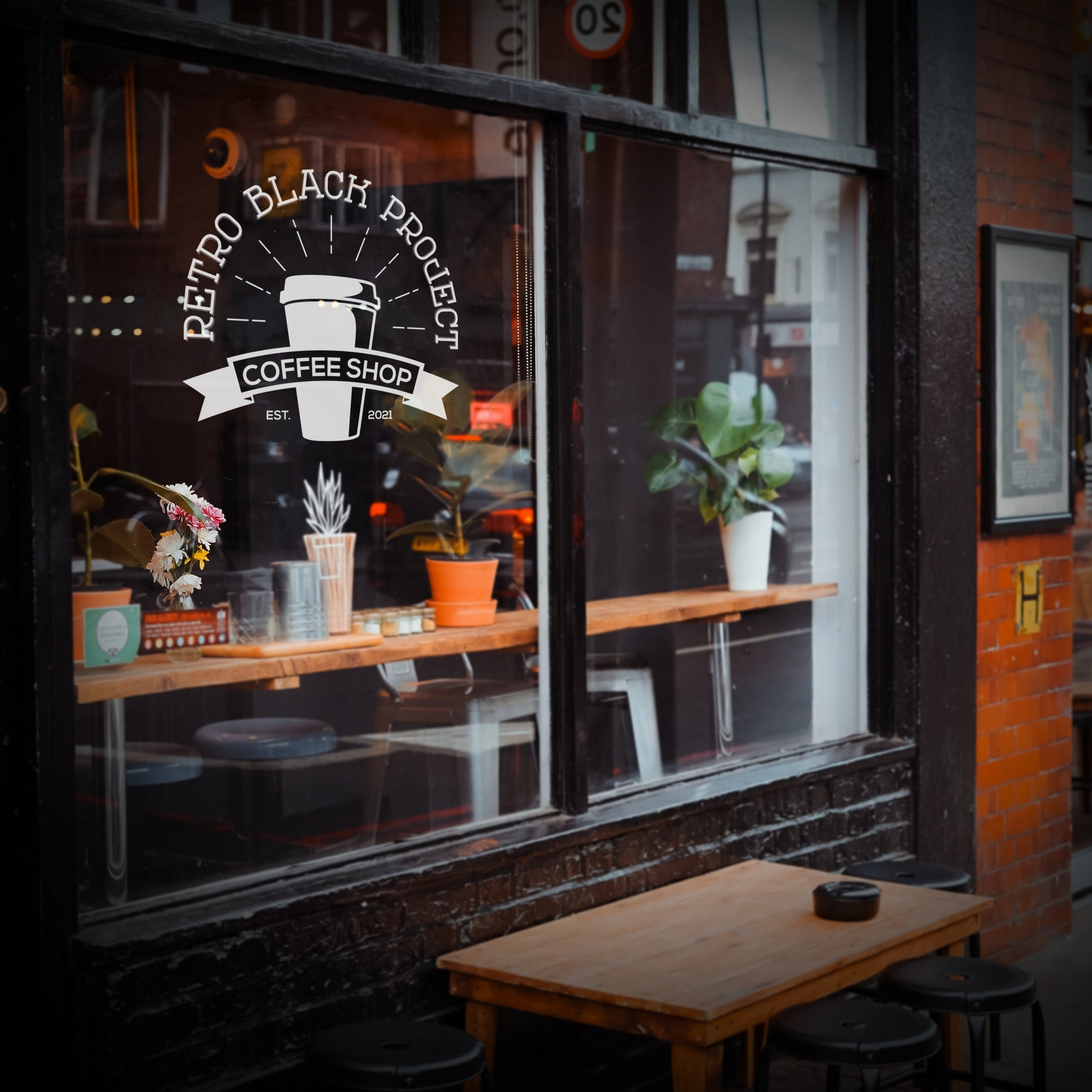 Premade Coffee Shop Logo, Coffee Logo Design, Cafe Logo, Coffee Cup ...