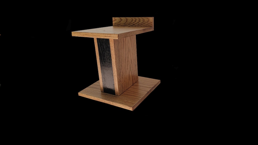 Custom Made Speaker Stands 11" SOLID OAK WOOD. - Etsy