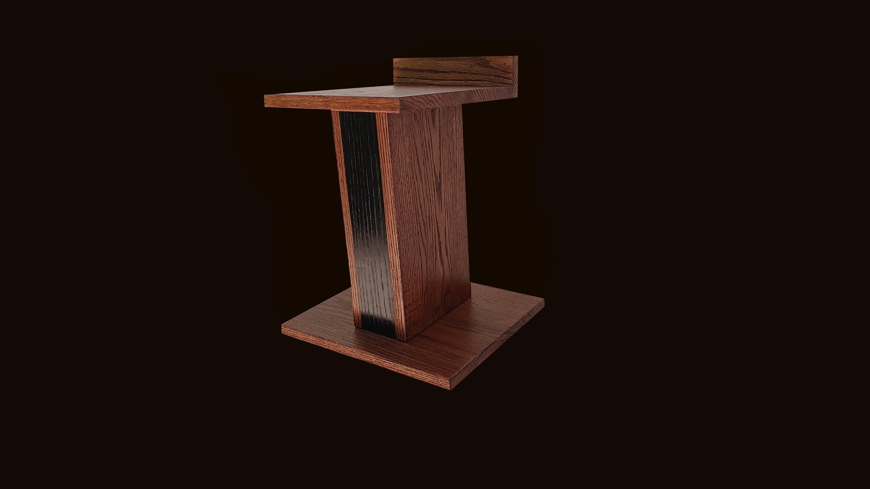 Speaker Stand Custom Made 15" Solid Oak. - Etsy