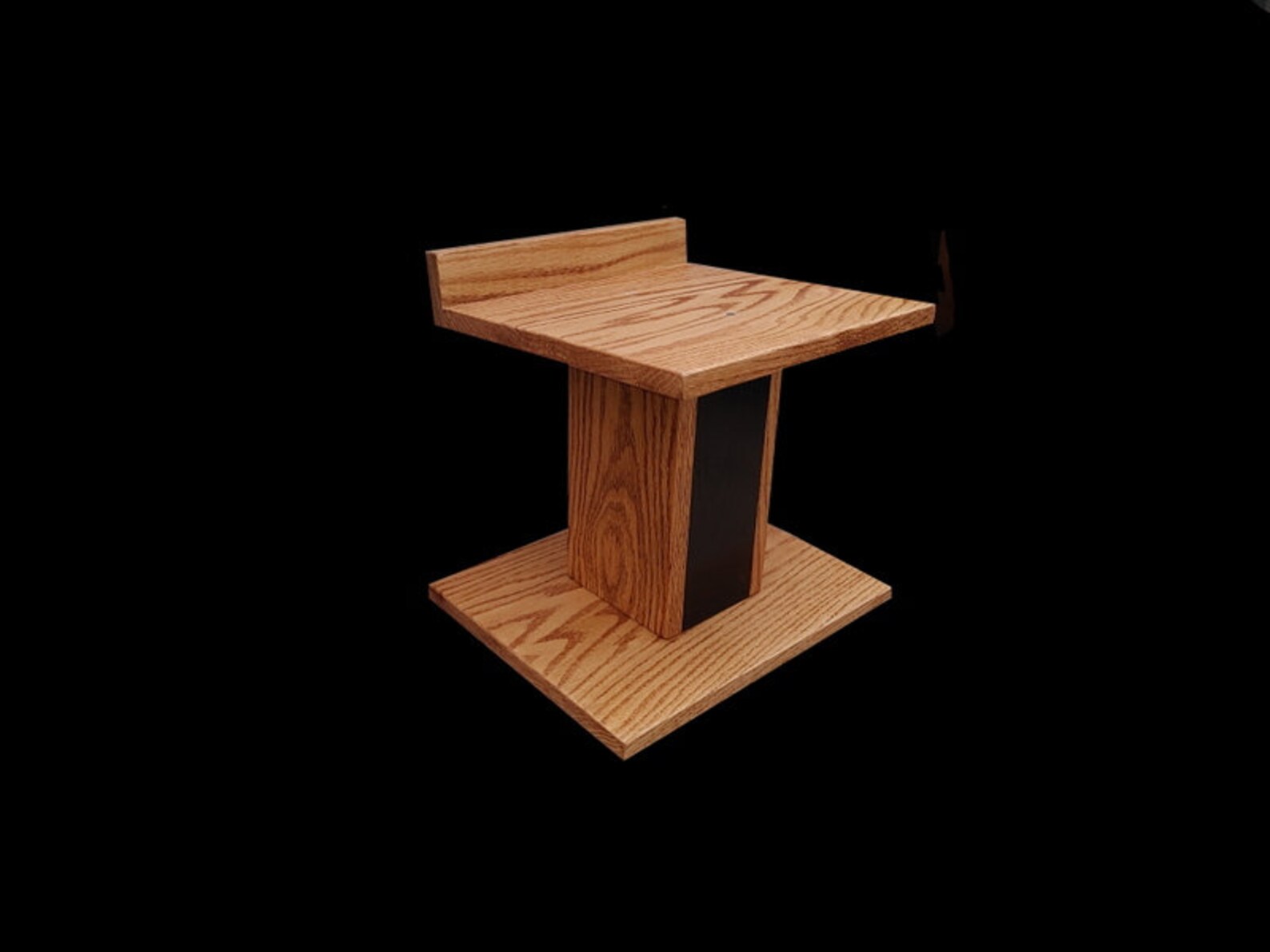 Custom Made Speaker Stands 11 SOLID OAK WOOD. - Etsy