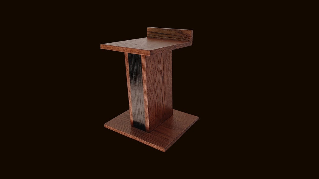 Speaker Stand Custom Made 15" Solid Oak. - Etsy