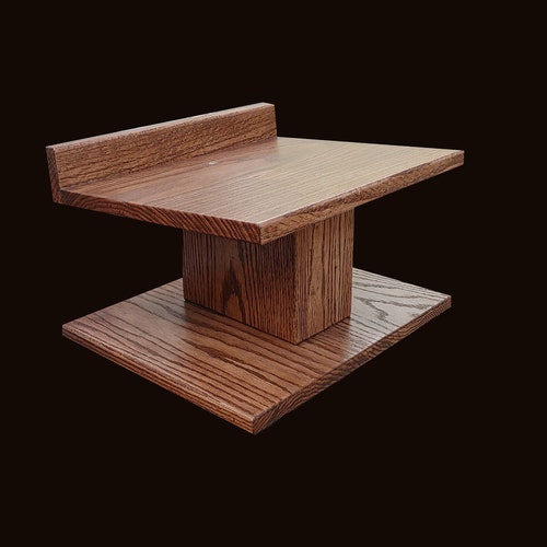 Custom Made Speaker Stands 11 SOLID OAK WOOD. - Etsy