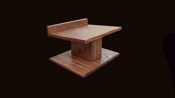 Speaker Stand Custom Made Solid Oak. - Etsy