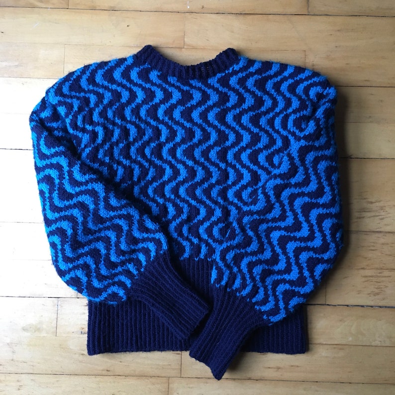 Out of This Swirled Sweater Pattern - Etsy
