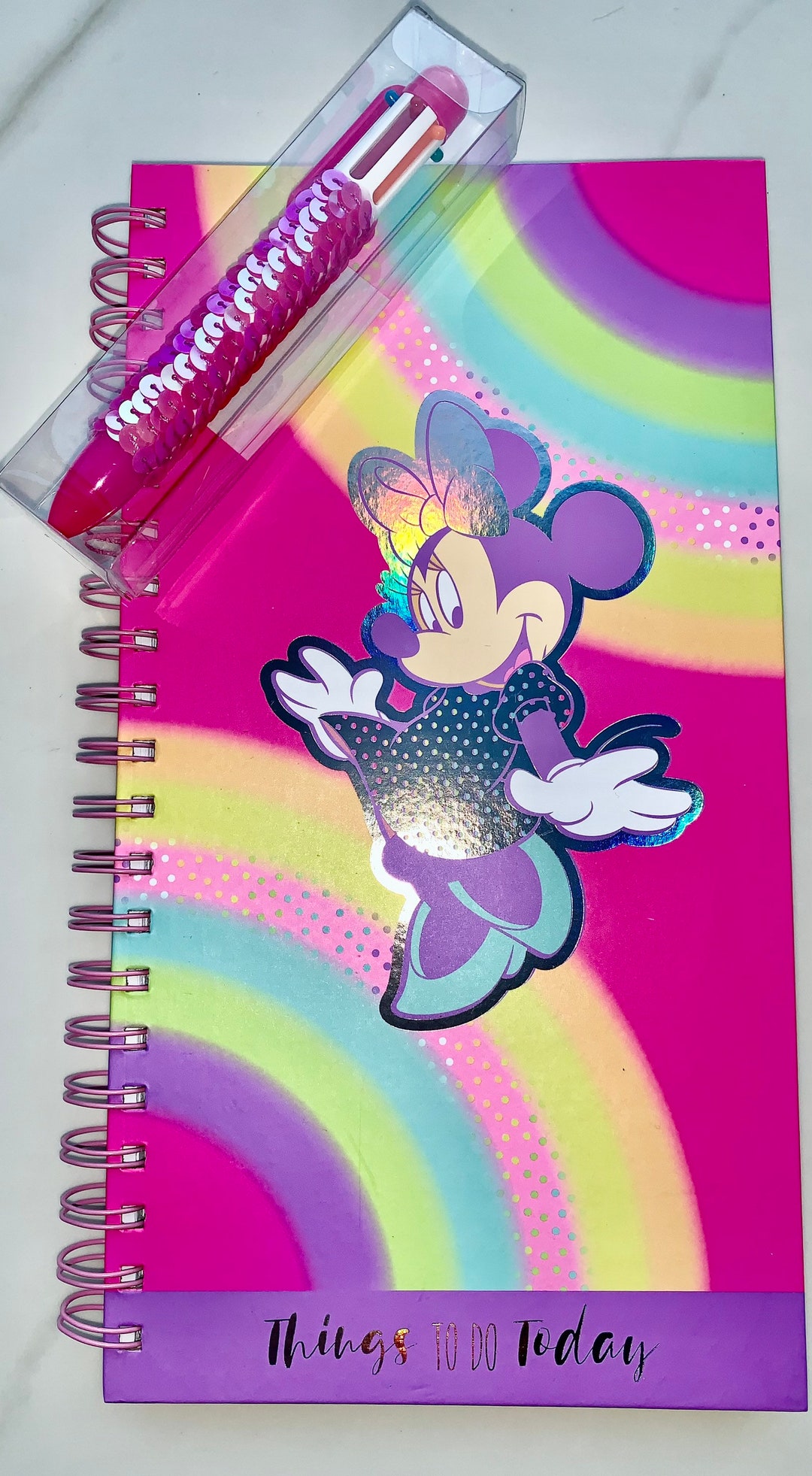 Minnie Mouse Note Book Disney Notebook Things to Do Notepad - Etsy UK