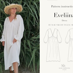 Digital Sewing Pattern Digital Sewing Patterns for Women - Etsy