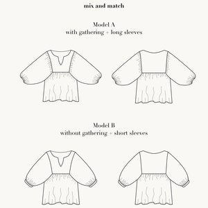 Digital Sewing Pattern Digital Shirt PDF Sewing Pattern for - Etsy