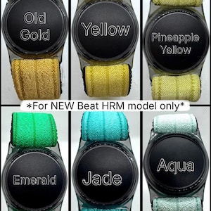 NEW Beat Band- Solid Colors- for NEW HRM Only - Etsy