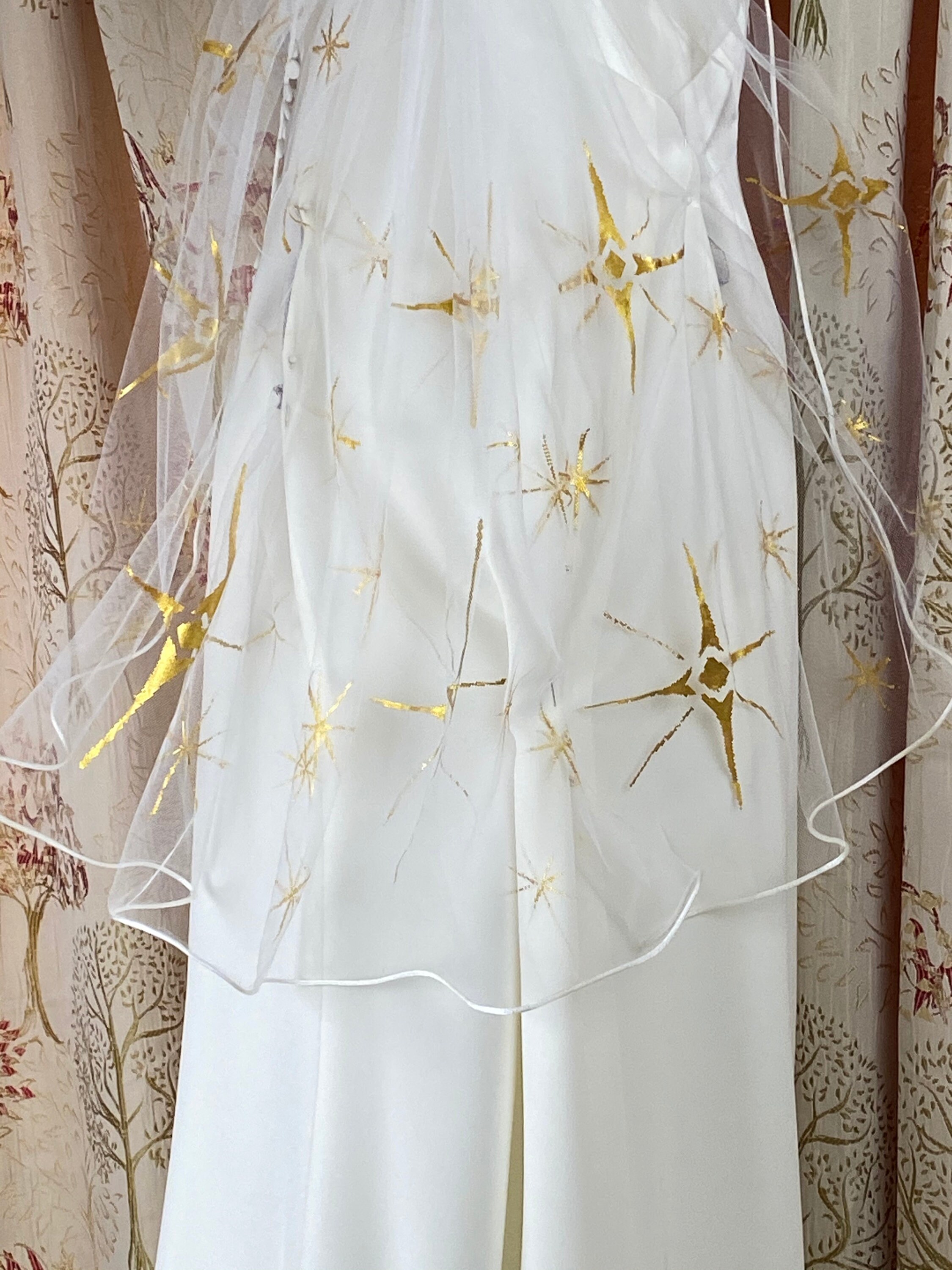 Abigail A Celestial Themed Veil Designed for You. - Etsy