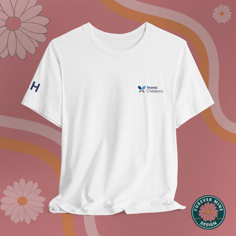 T-shirt Nurses Make the Difference Icons T-shirt Loudoun Inova Children ...