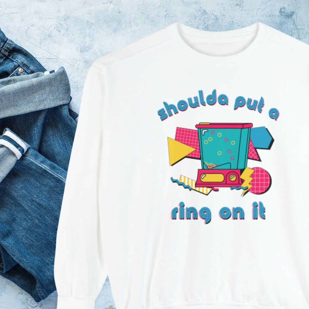 Retro Ring Toss Game - Vintage 80s - Shoulda Put a Ring on It, Couples ...