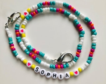 Beaded Mask Strap - Etsy