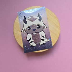 Sky Bison ATLA Laptop Sticker/ WATER Resistant/holographic Finish - Etsy