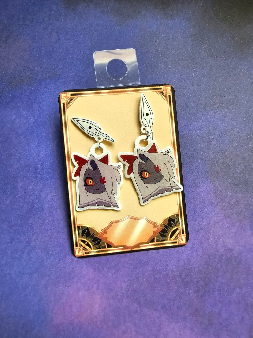 Hazbin Hotel Earrings, Lucifer Earrings, Duckie, Charlie Rubber Duck ...