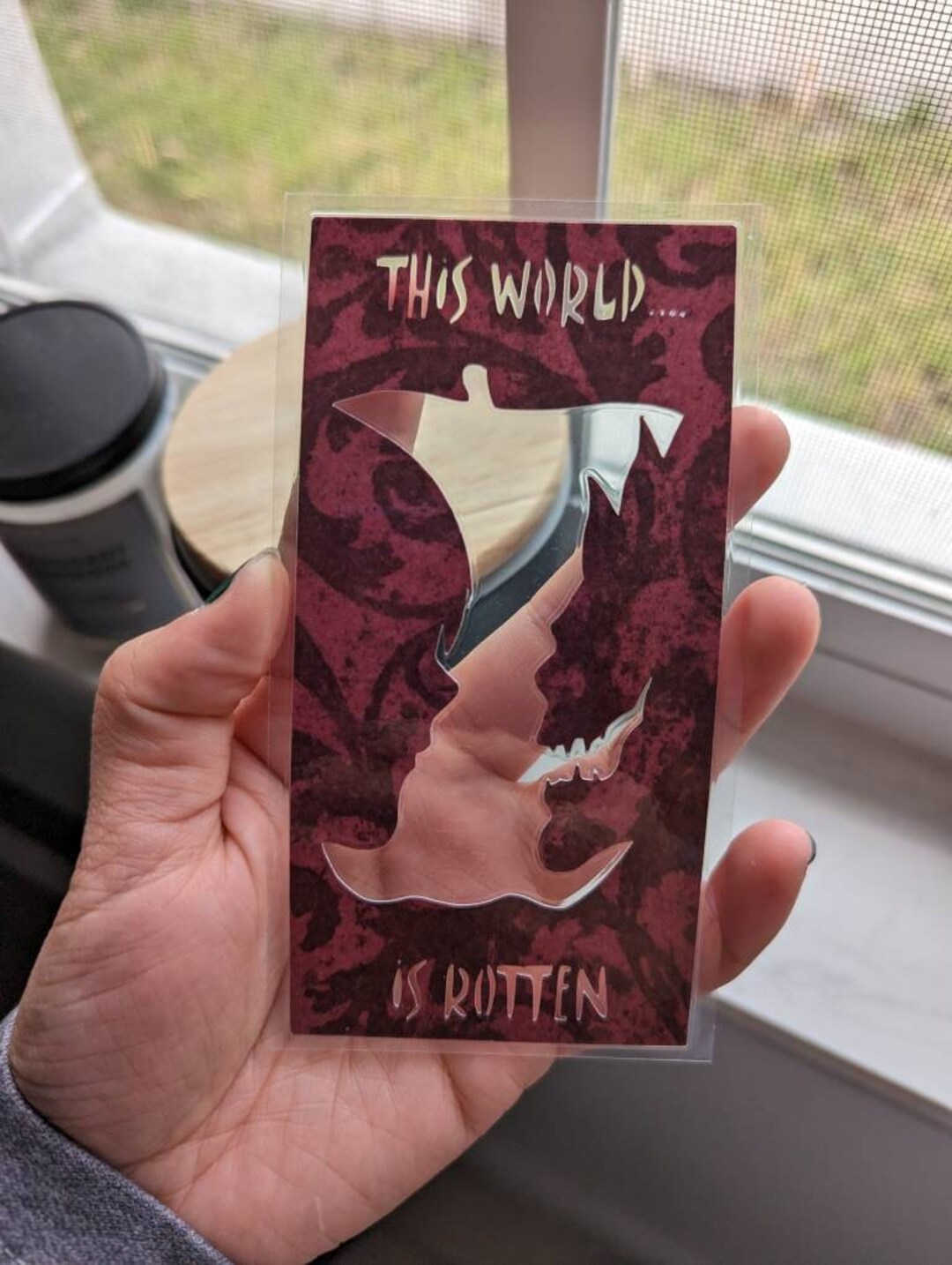 The World is Rotten Anime/ Witch Bookmark/ Apple Anime / Manga - Etsy