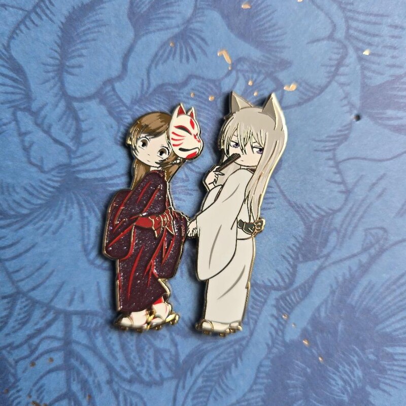 Anime Enameled Pins - Etsy