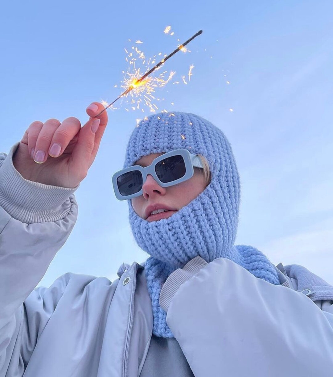 Balaclava/ Face Mask/ Winter Hats /knit Face Mask/ Knit Balaclava ...