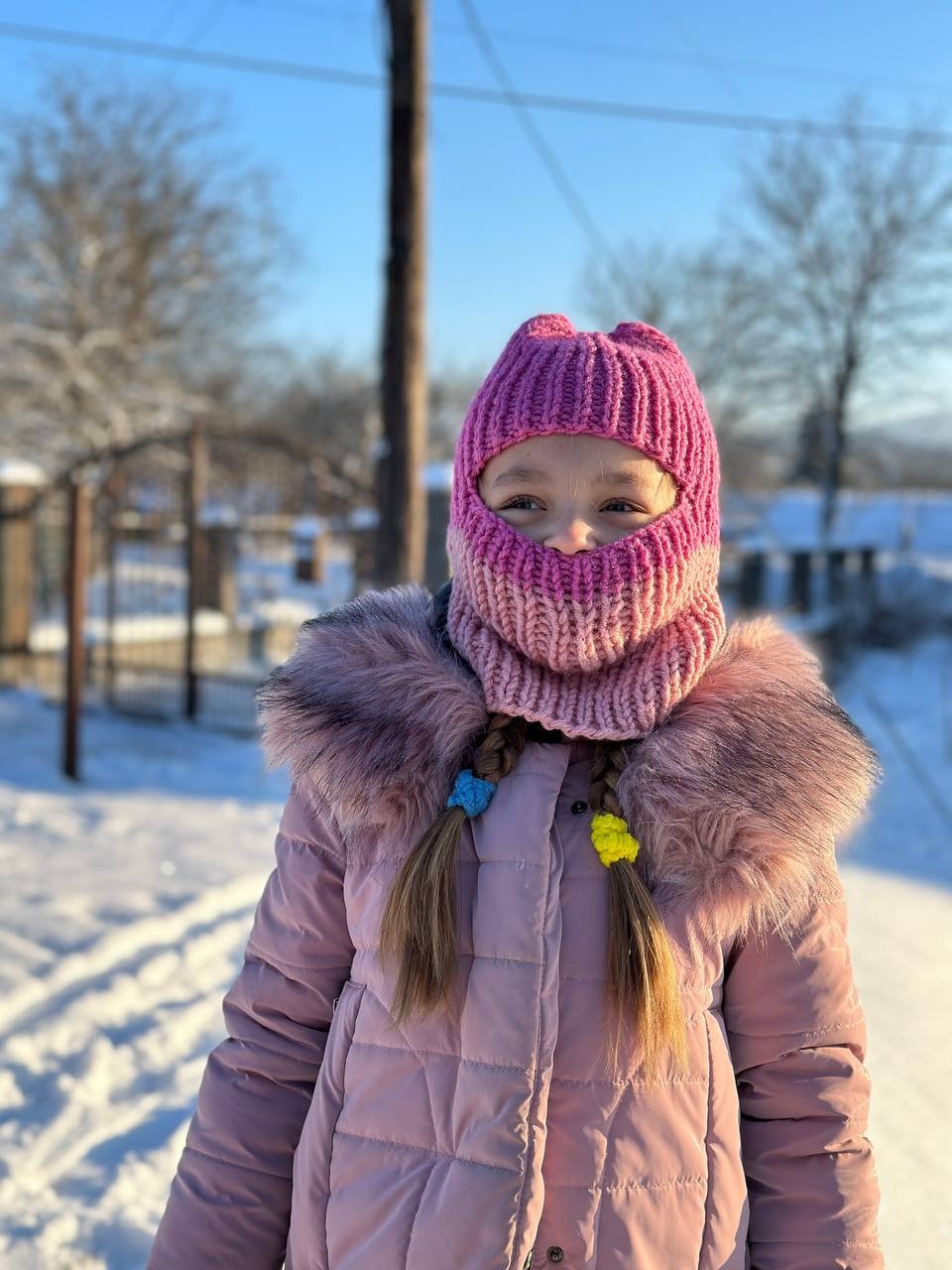 Pink Wool Balaclava, Knit Balaclava, Crochet Balaclava, Ski Mask ...