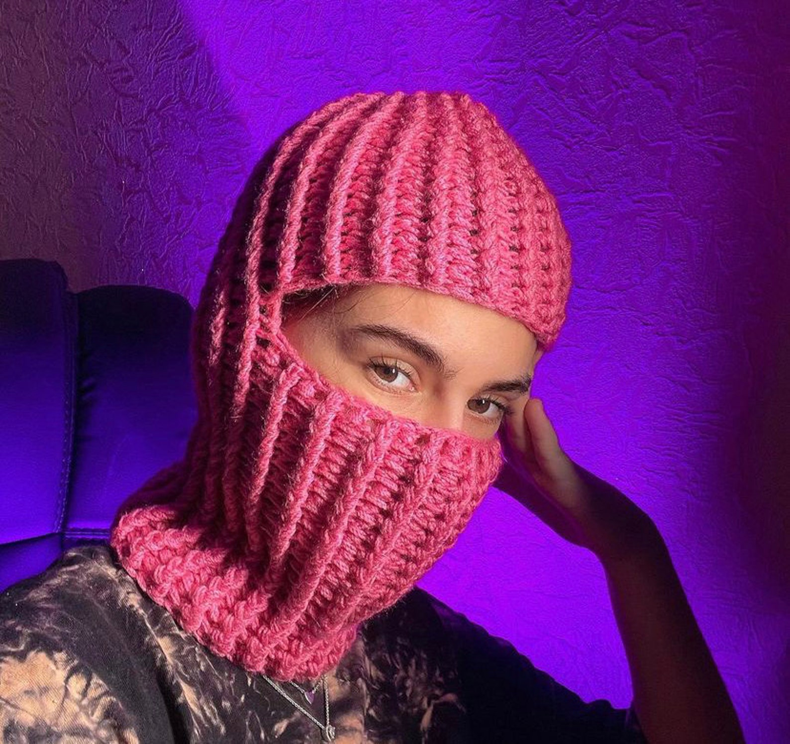 Balaclava/ Face Mask/ Winter Hats /knit Face Mask/ Knit - Etsy