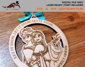 Frozen Laser Files - Etsy