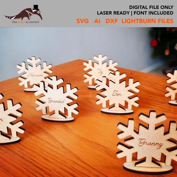 Snowflake Table - Etsy