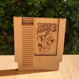 Retro NES Game Cartridge Laser Ready Template SVG DXF Laser Cut File - Etsy