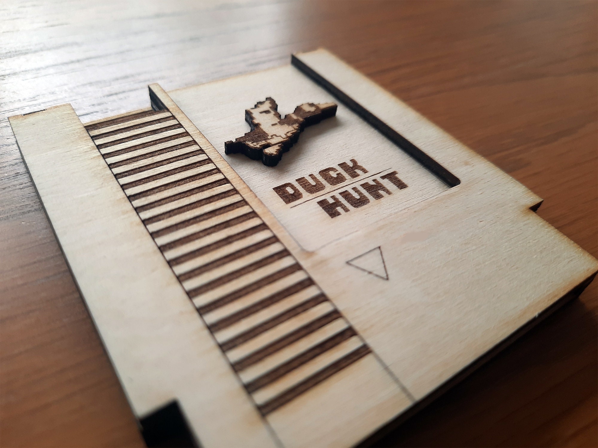 Retro NES Duck Game Cartridge Laser Ready Template SVG DXF Laser Cut ...