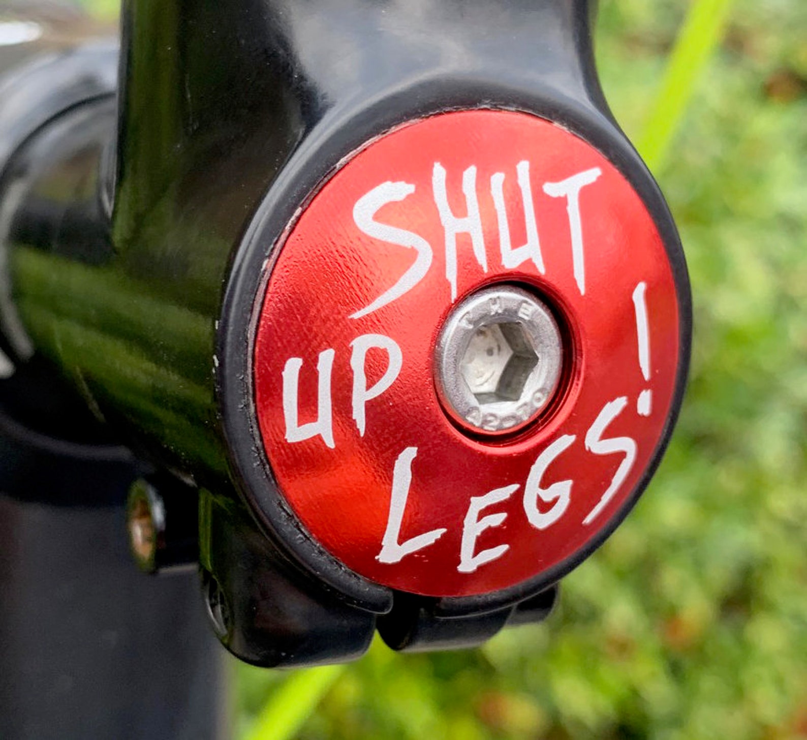 MTB Bike Top Cap Shut up Legs Stem Cap Headset Cap for | Etsy