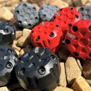 Tacoma Custom Climate Control Knob Set AC Knob - Black Oxide Screws ...