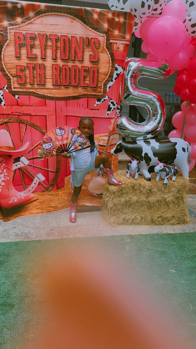 Pink Rodeo Backdrop - Etsy