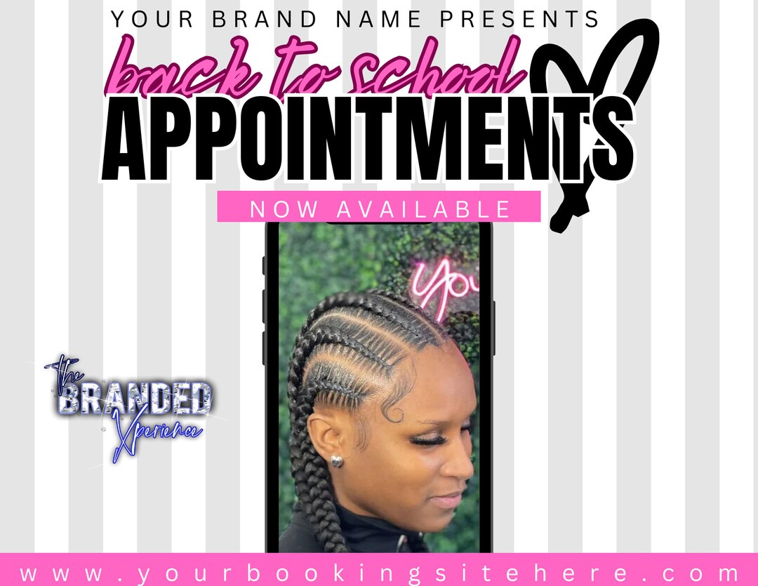 Back to School Appointments DIY Canva - Etsy