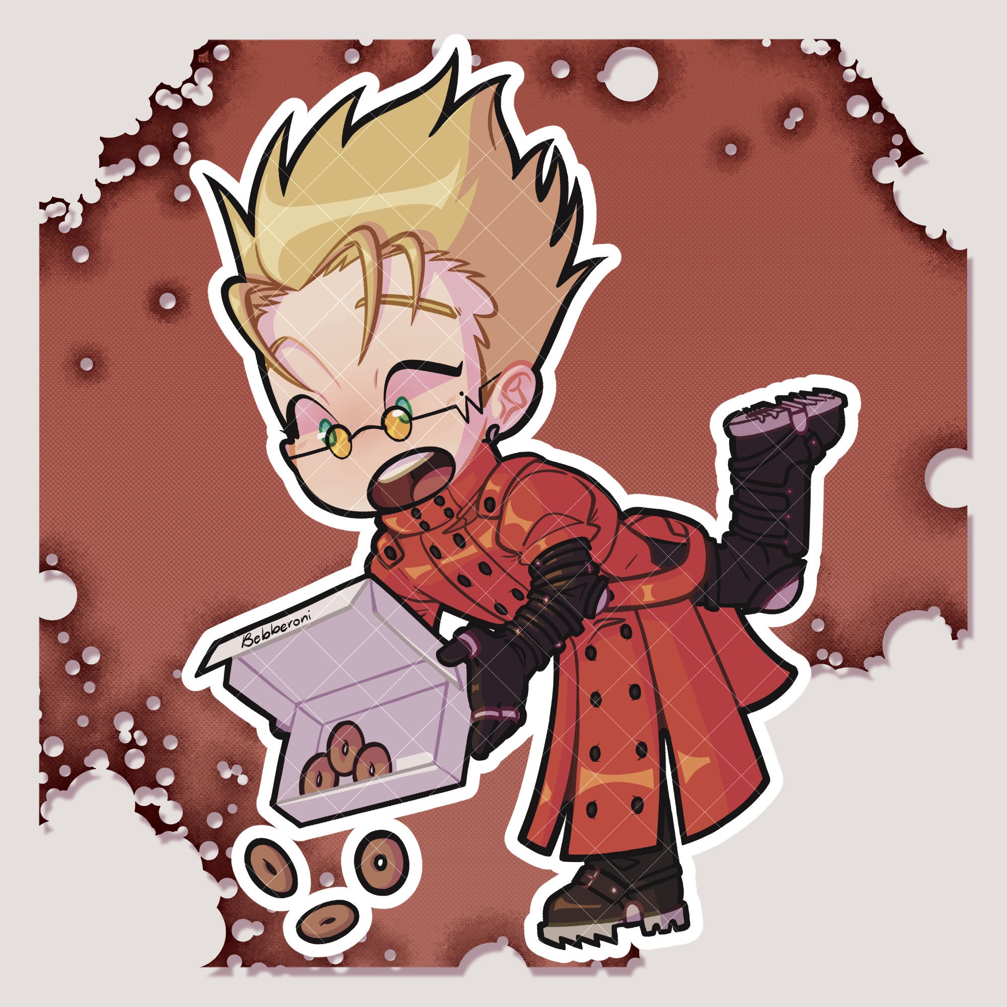 Vash the Stampede Acrylic Charm - Etsy