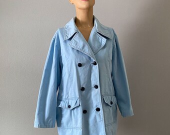 Light Blue Jacket | Etsy
