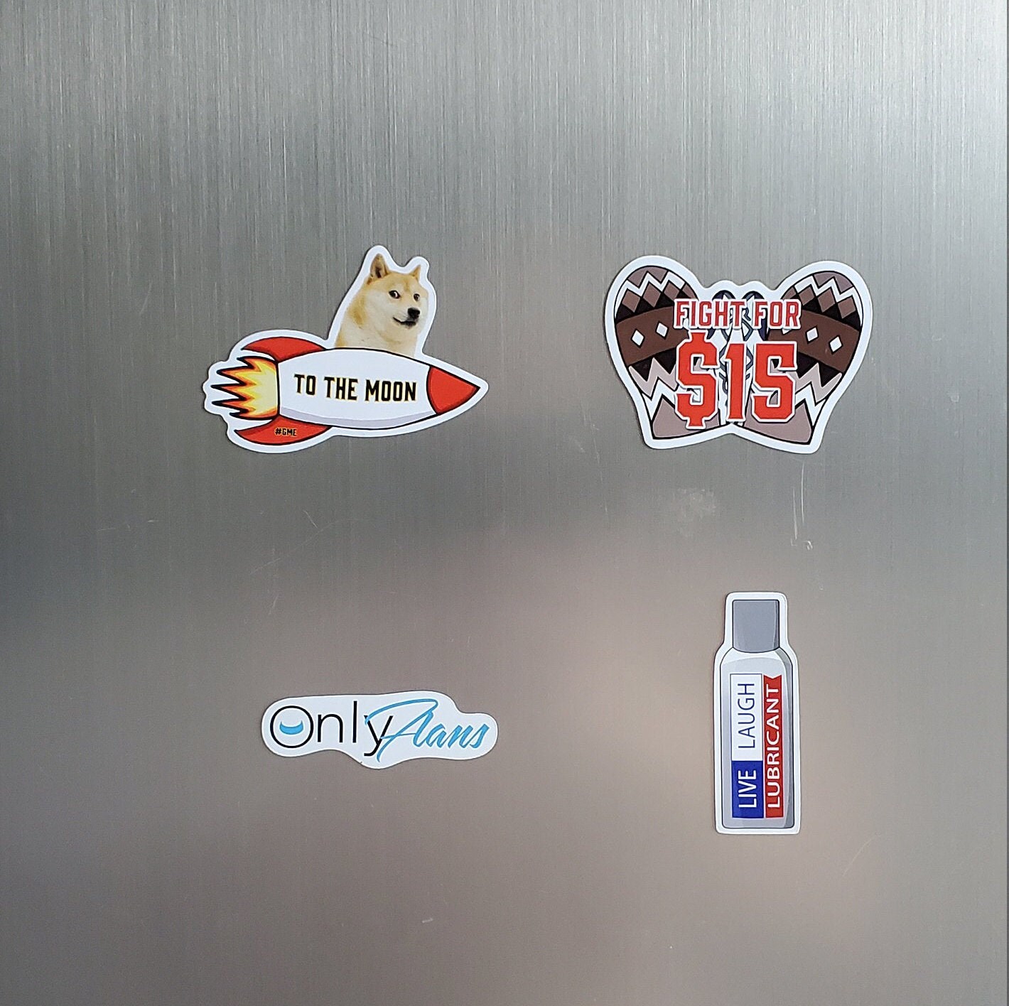 Dogecoin Rocket to the Moon Doge Magnet - Etsy UK