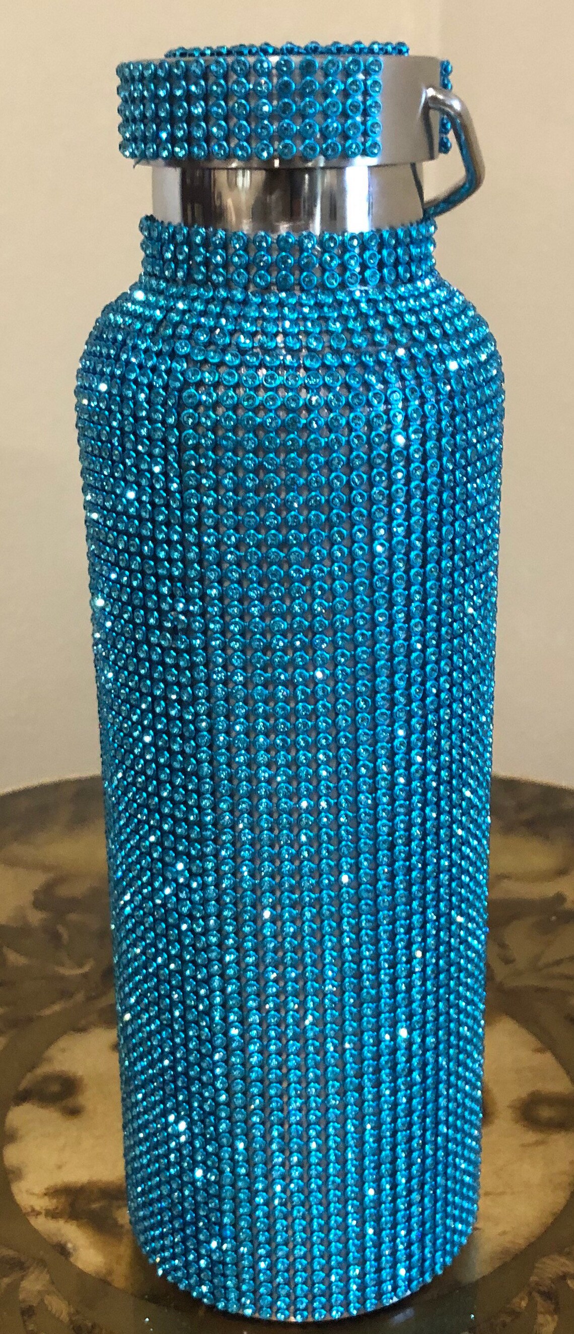 NEW COLORS Bling Rhinestone Covered Water Bottles - Etsy