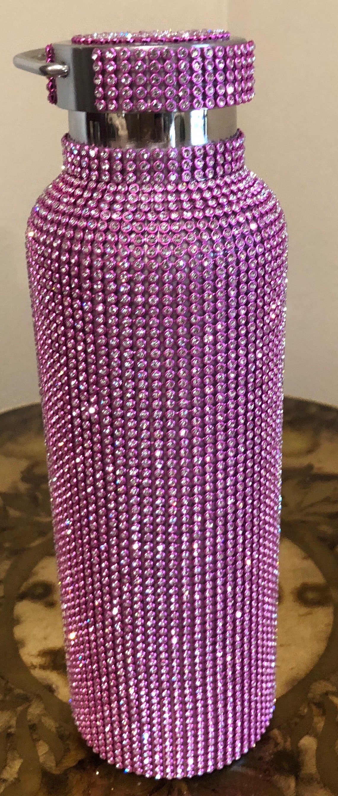 NEW COLORS Bling Rhinestone Covered Water Bottles - Etsy