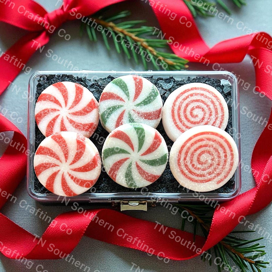 Faux Peppermint Candy: Tiered Tray Scatter / Craft Supplies ...