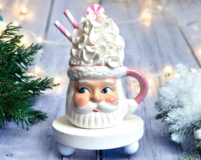 Cute Gingerbread Cocoa Mugs Fake Bake, Faux Food, Christmas - Etsy
